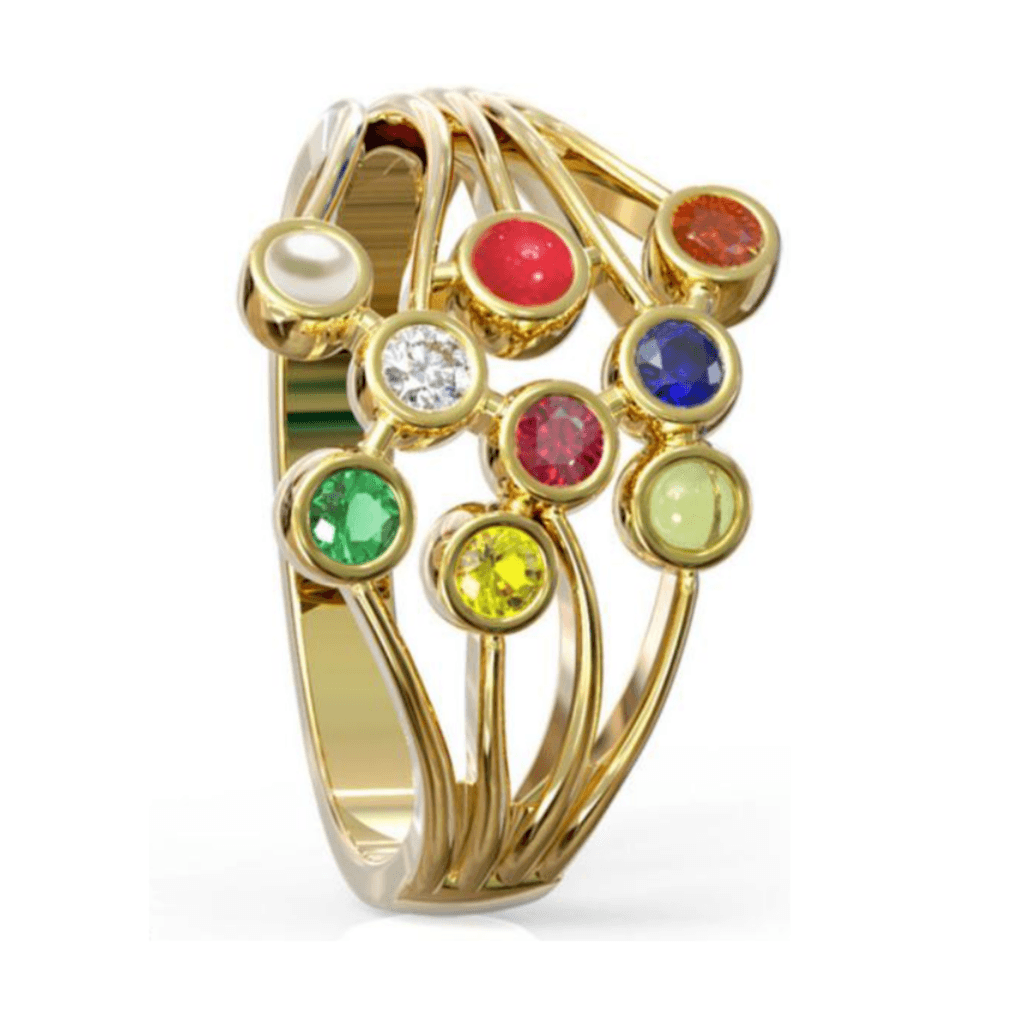 Navratan Gemstone Rings - Shraddha Shree Gems