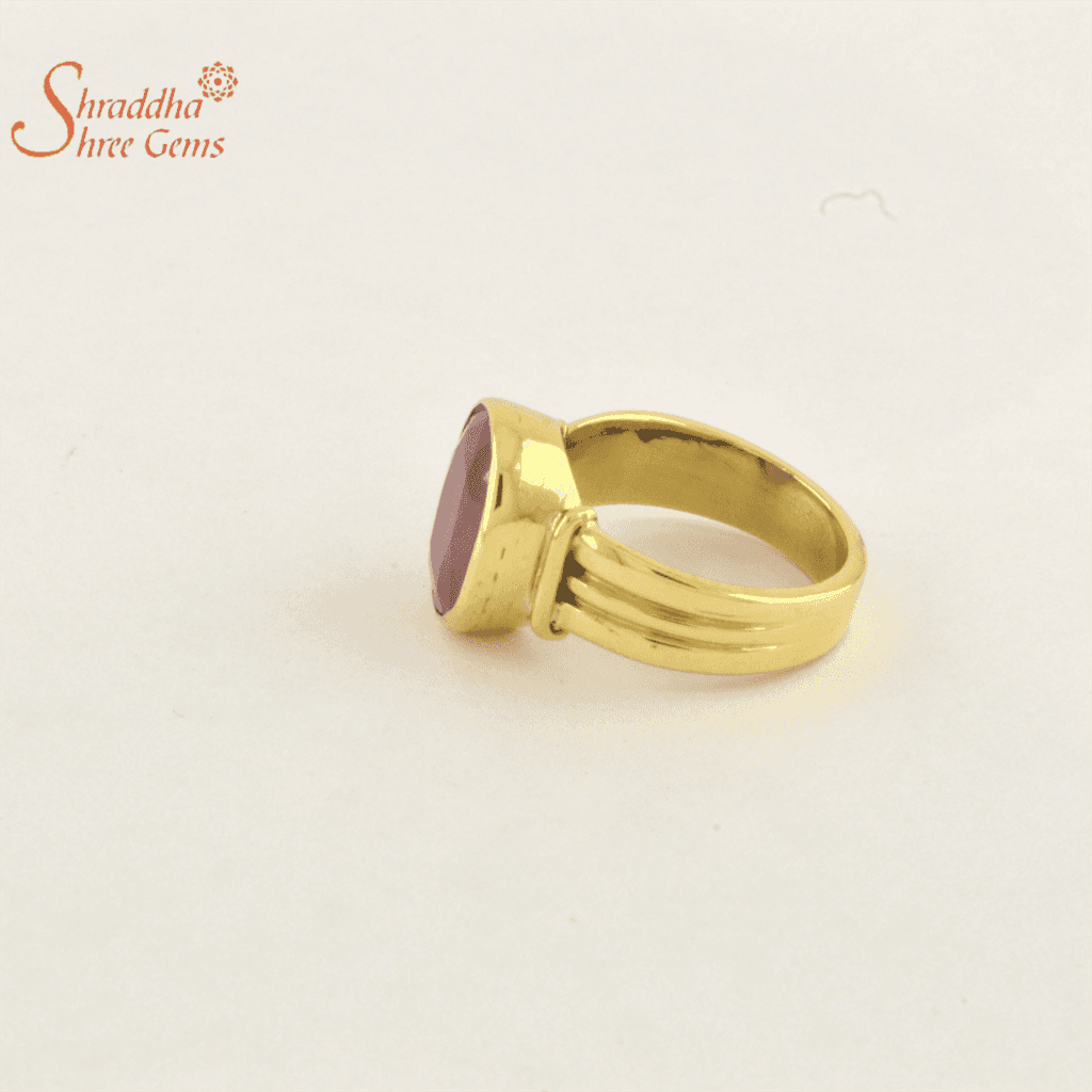 Laboratory Certified Ruby/Manik Ring In Panchdhatu | Manik Ring In ...