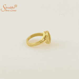 Pukhraj Ring In Panchdhatu | Yellow Sapphire Ring In Panchdhatu