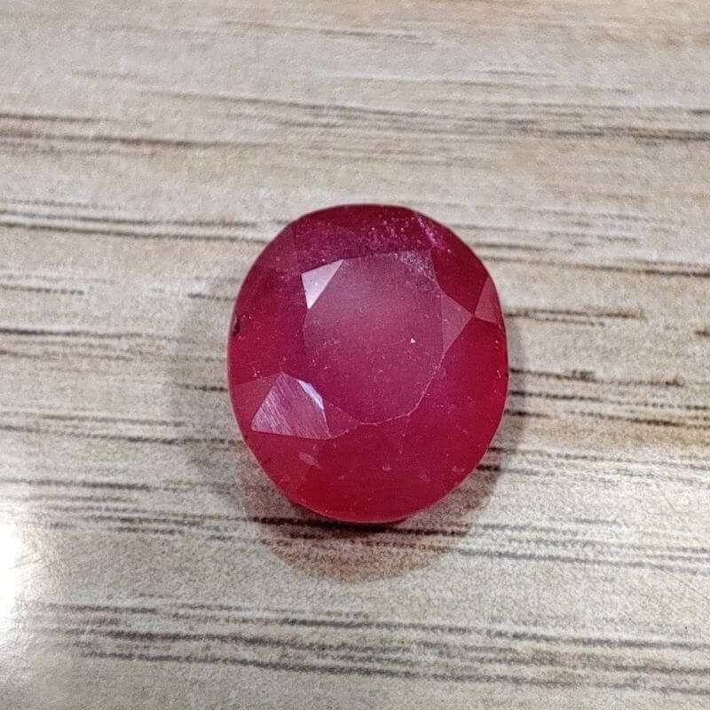 2.50 Carat Burma Ruby Gemstone, Natural Manik Stone - Shraddha Shree Gems
